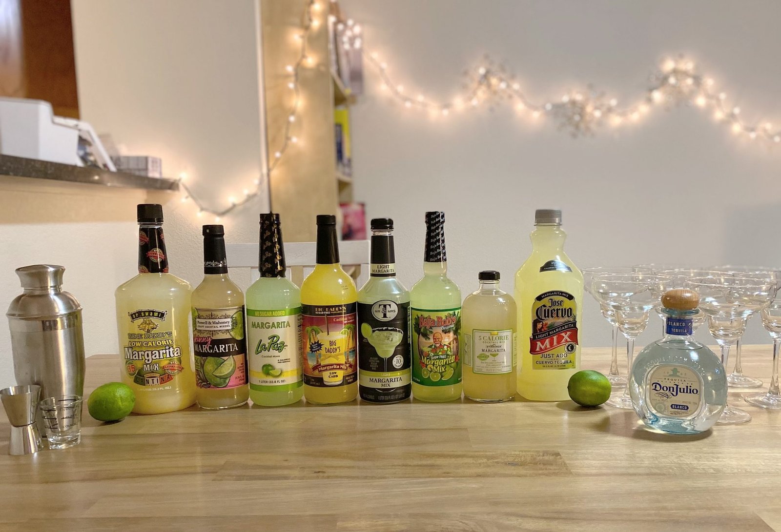 Low Cal Margarita Mixes Compared - The Tasteful Comparison